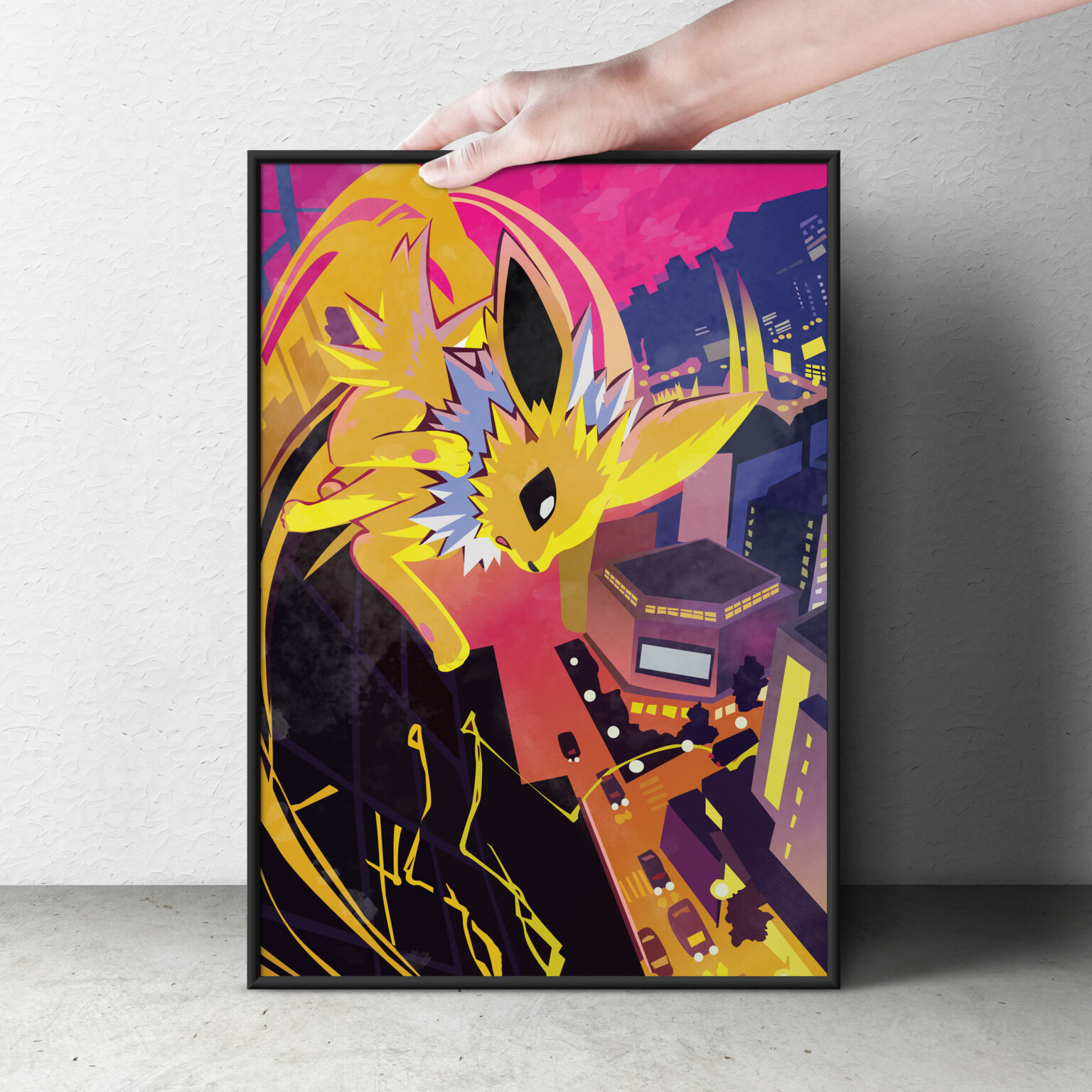 Gigantamax Gengar Poster | Inspired by Pokémon Alt Art TCG | Palette Town